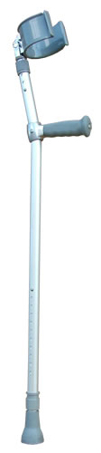 Adjustable Lofstrand Forearm Crutches - Strong & Lightweight Design