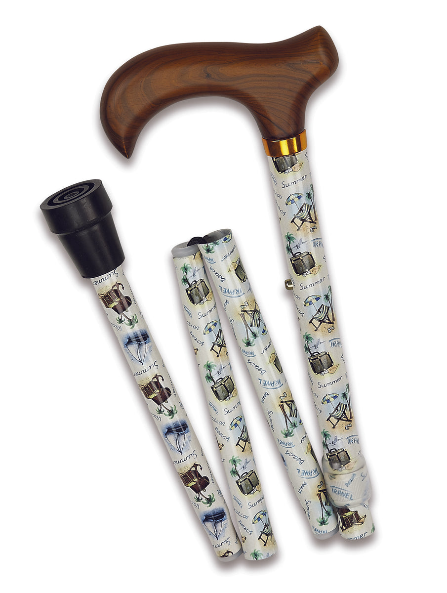 Traveler Folding Cane - Convenient, Portable & Reliable